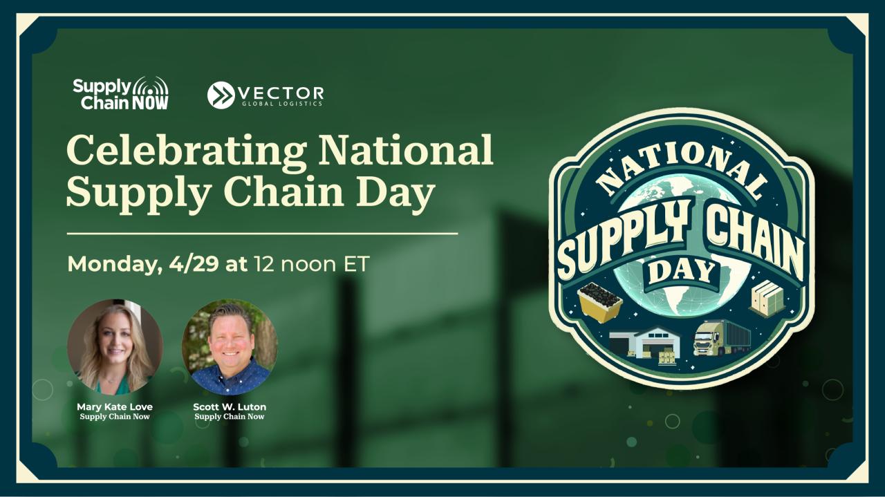 National Supply Chain Day℠ - Supply Chain Now